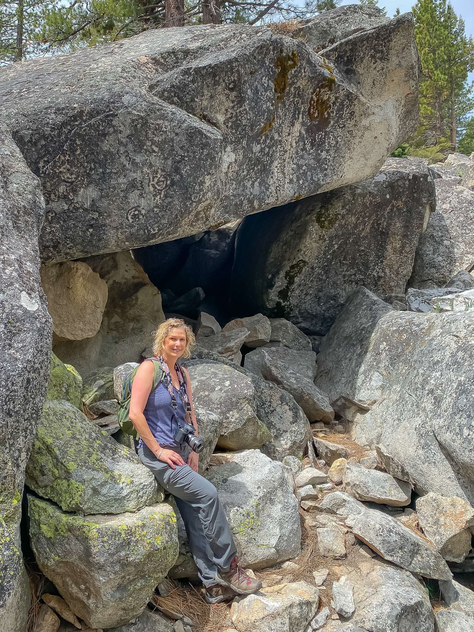 Snowshoe Thompson's Cave - Nevada Ghost Towns & Beyond