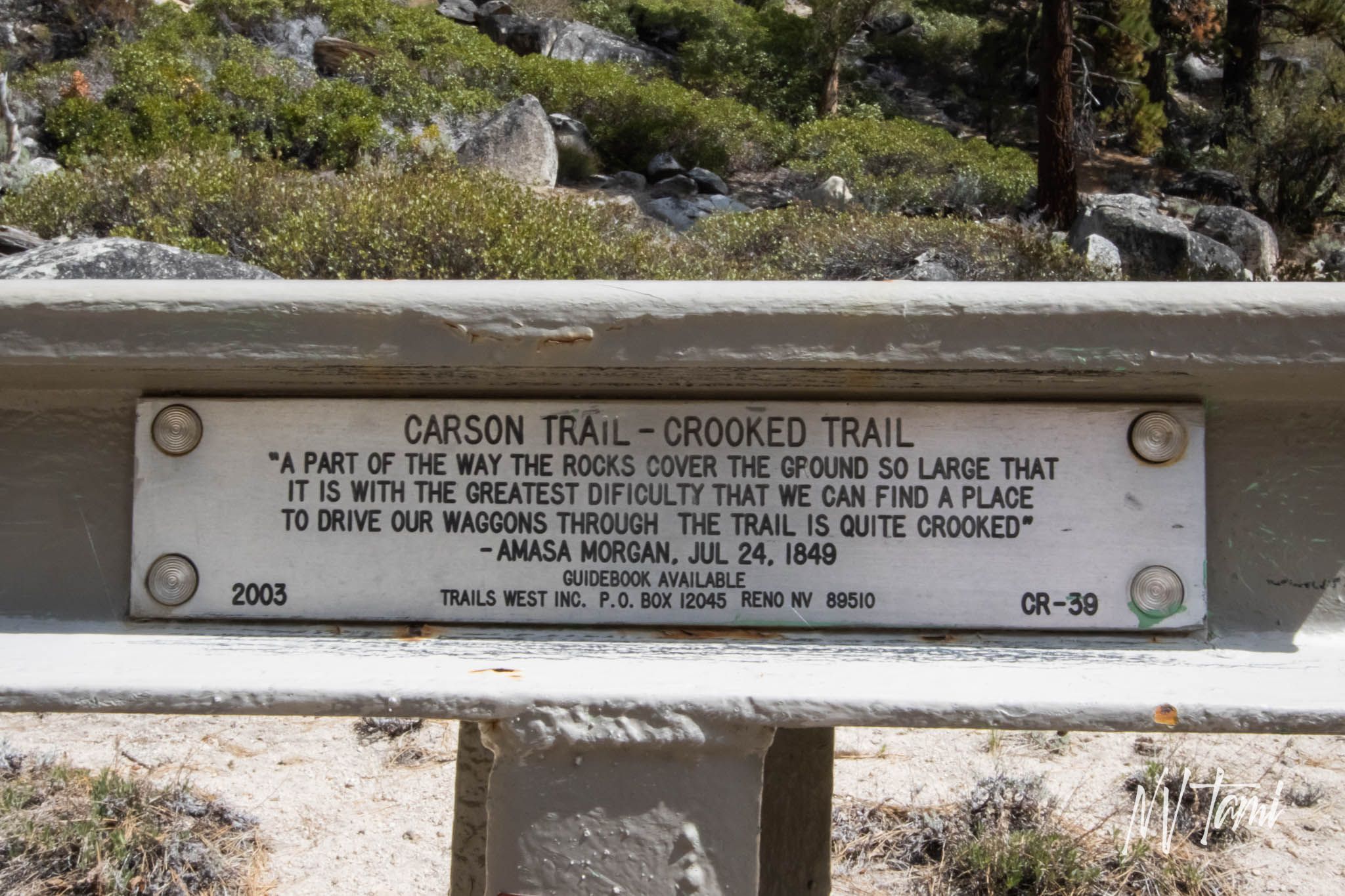 Snowshoe Thompson's Cave - Nevada Ghost Towns & Beyond