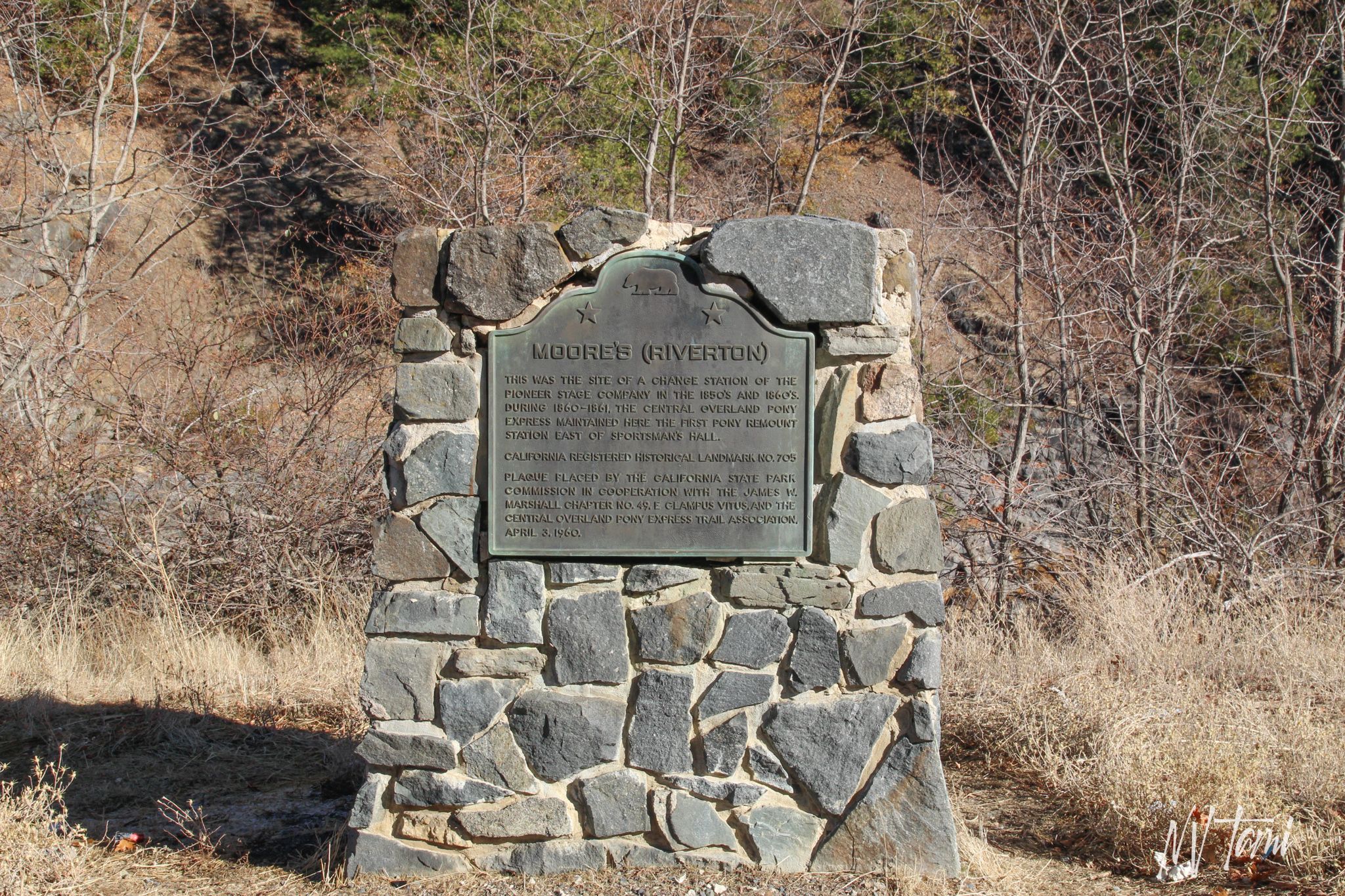 Moore's Pony Express Station & Riverton, California - Nevada Ghost ...