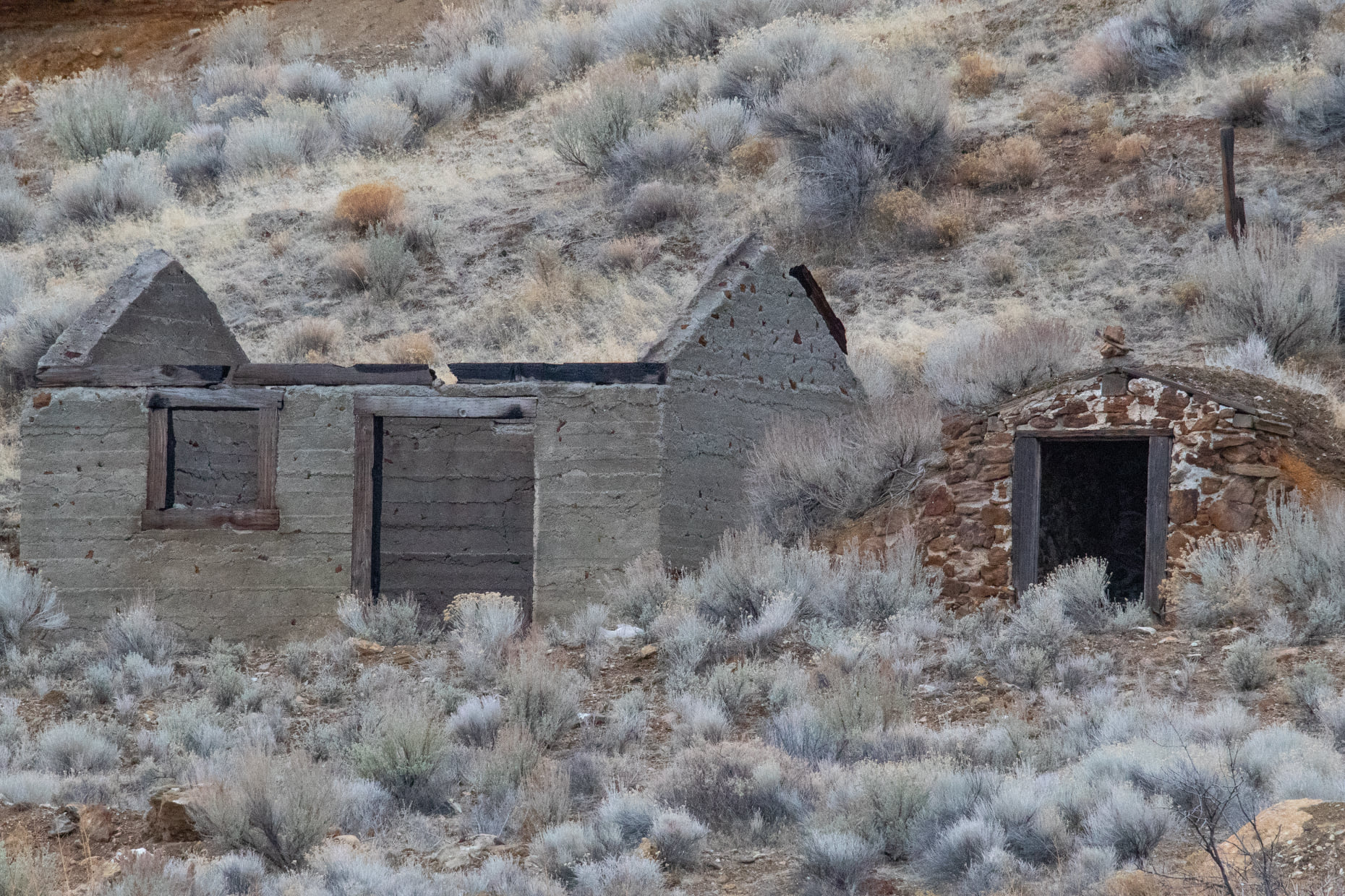 Cold Day at Pyramid Lake - Nevada Ghost Towns & Beyond