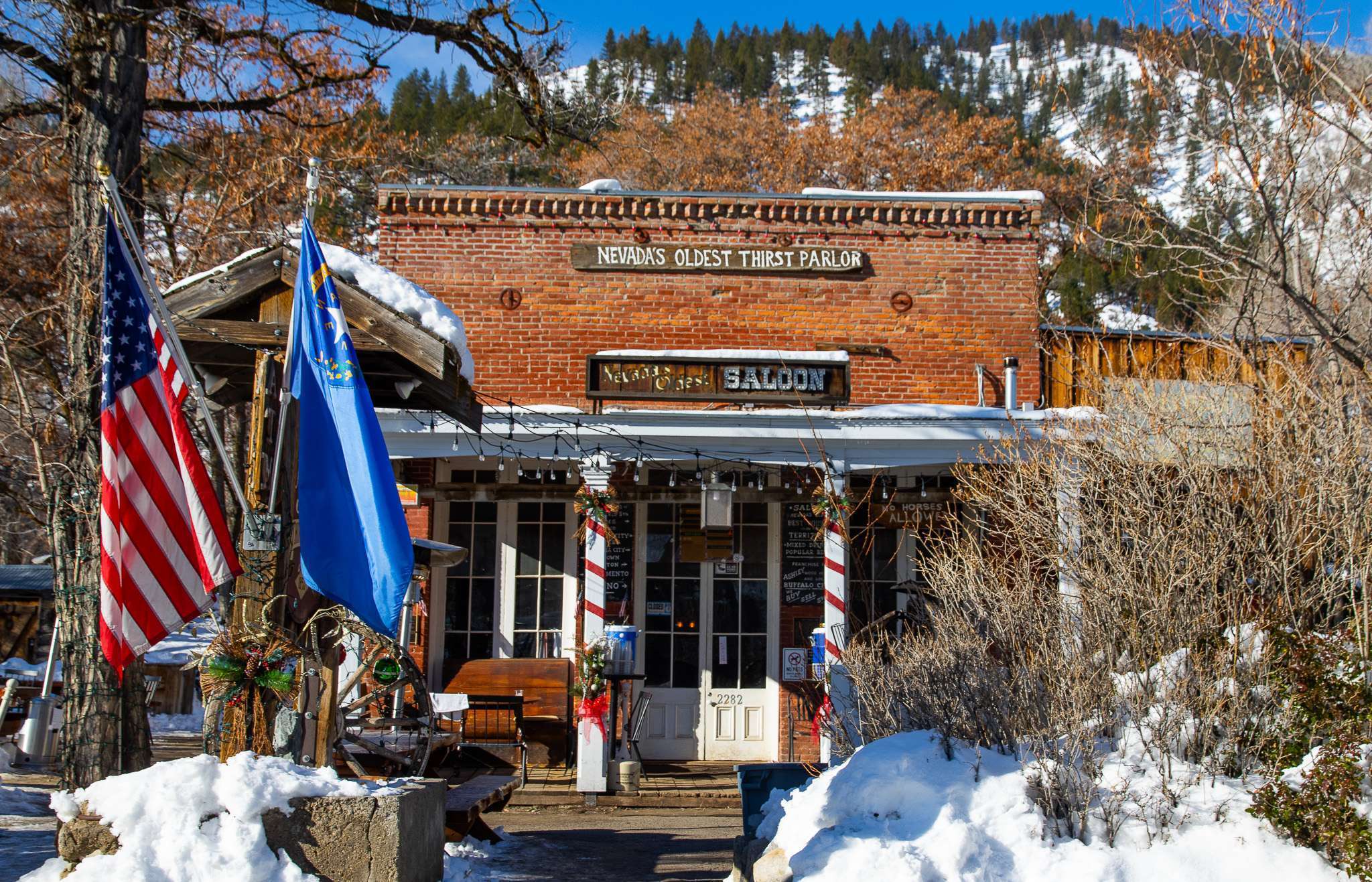 Snowshoe Thompson's Cave - Nevada Ghost Towns & Beyond