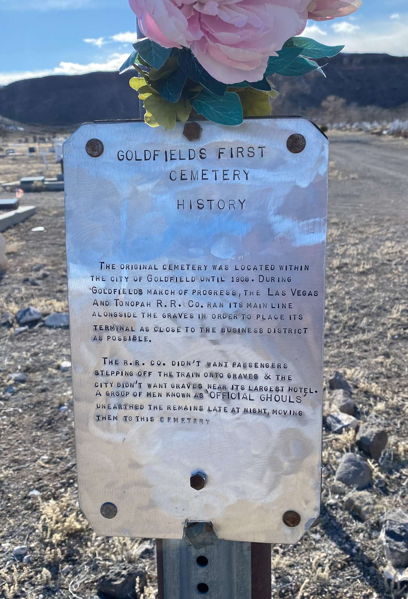 Man Died Eating Library Paste & Goldfields "Official Ghouls" - Nevada ...