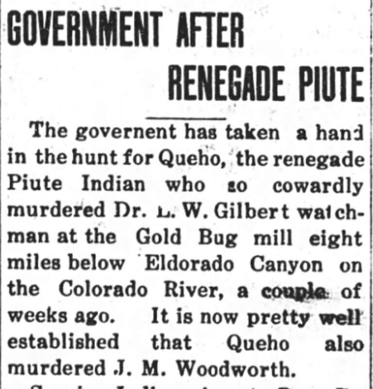 Queho: Nevada's Murderous Mummy - Nevada Ghost Towns & Beyond
